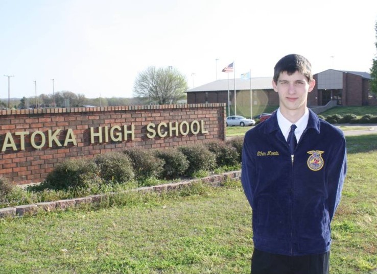 Oklahoma Farm Report - Ethan Morris of Atoka- the 2010 Oklahoma FFA ...