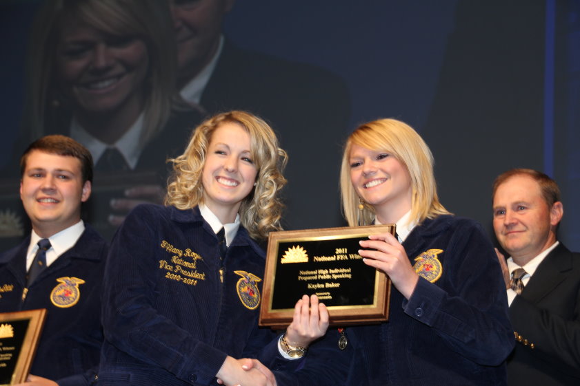 Oklahoma Farm Report - Kaylen Baker Wins the National Prepared Public ...