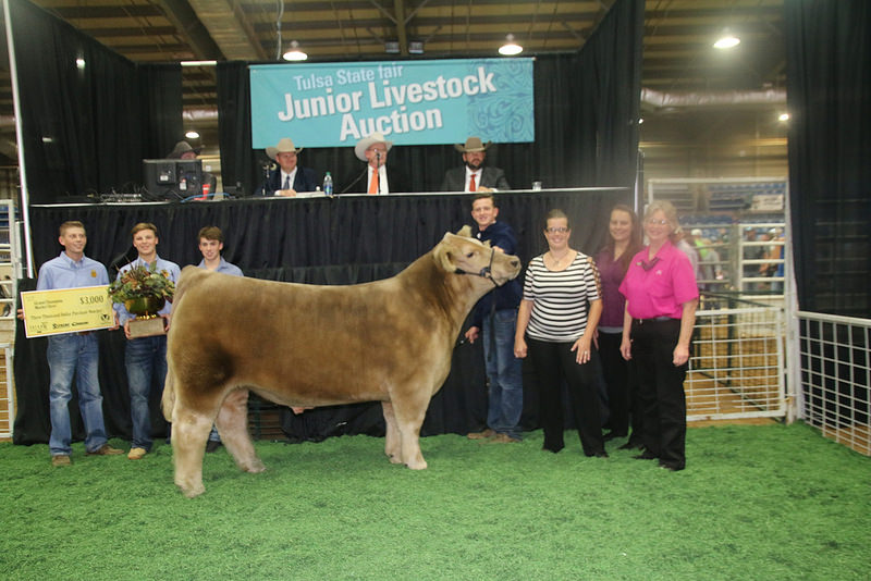 Oklahoma Farm Report - 2017 Tulsa State Fair Junior Livestock Auction ...