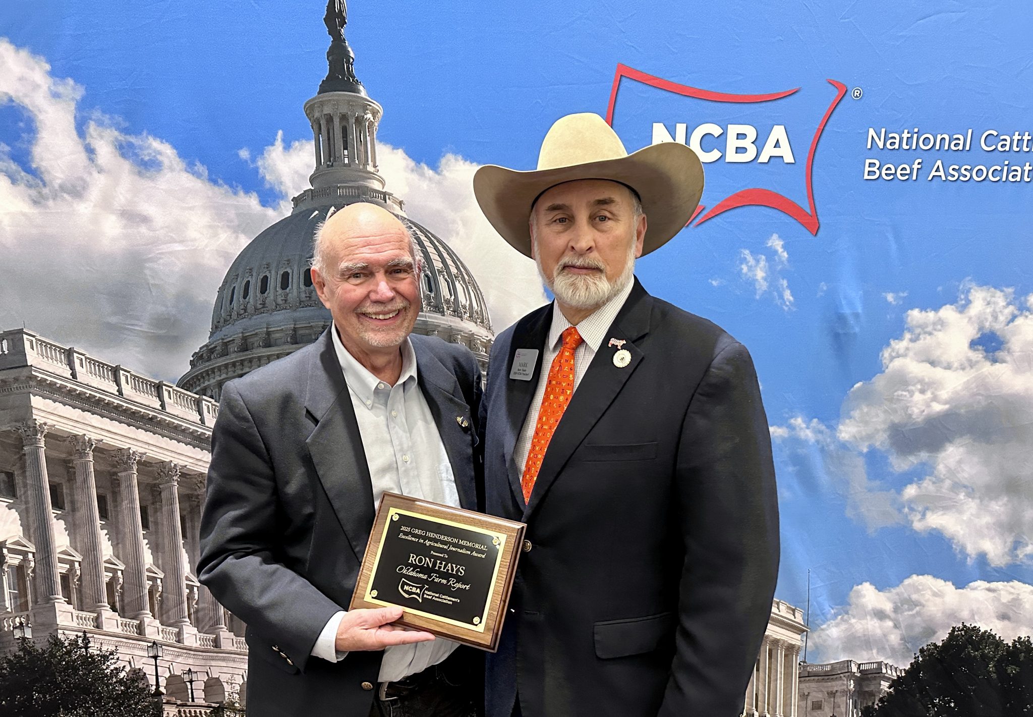 Ron Hays Receives Greg Henderson Memorial Excellence in Ag Journalism ...