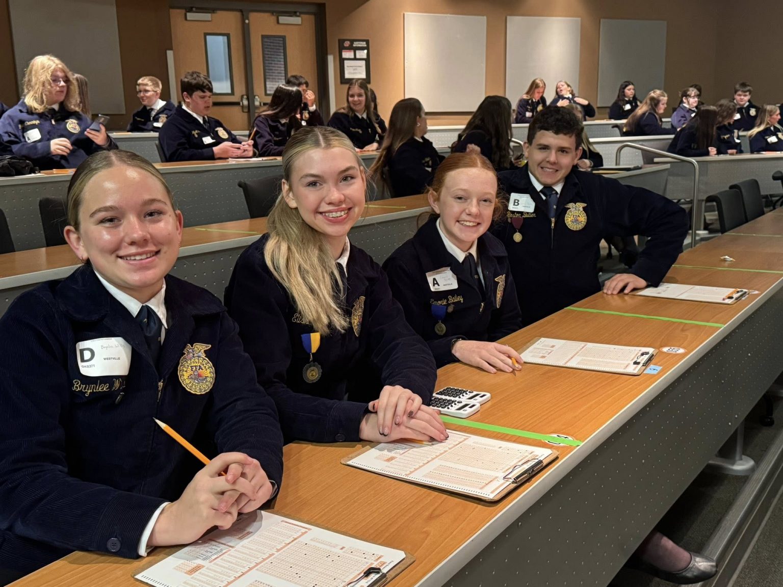 State FFA Judging Contests Held on OSU Campus- Westville FFA Takes Home ...